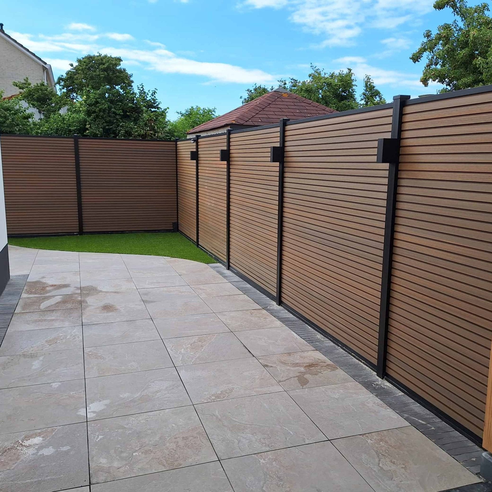 Premium Rhombus schutting kopen? Koop een schutting bij Compoziet!