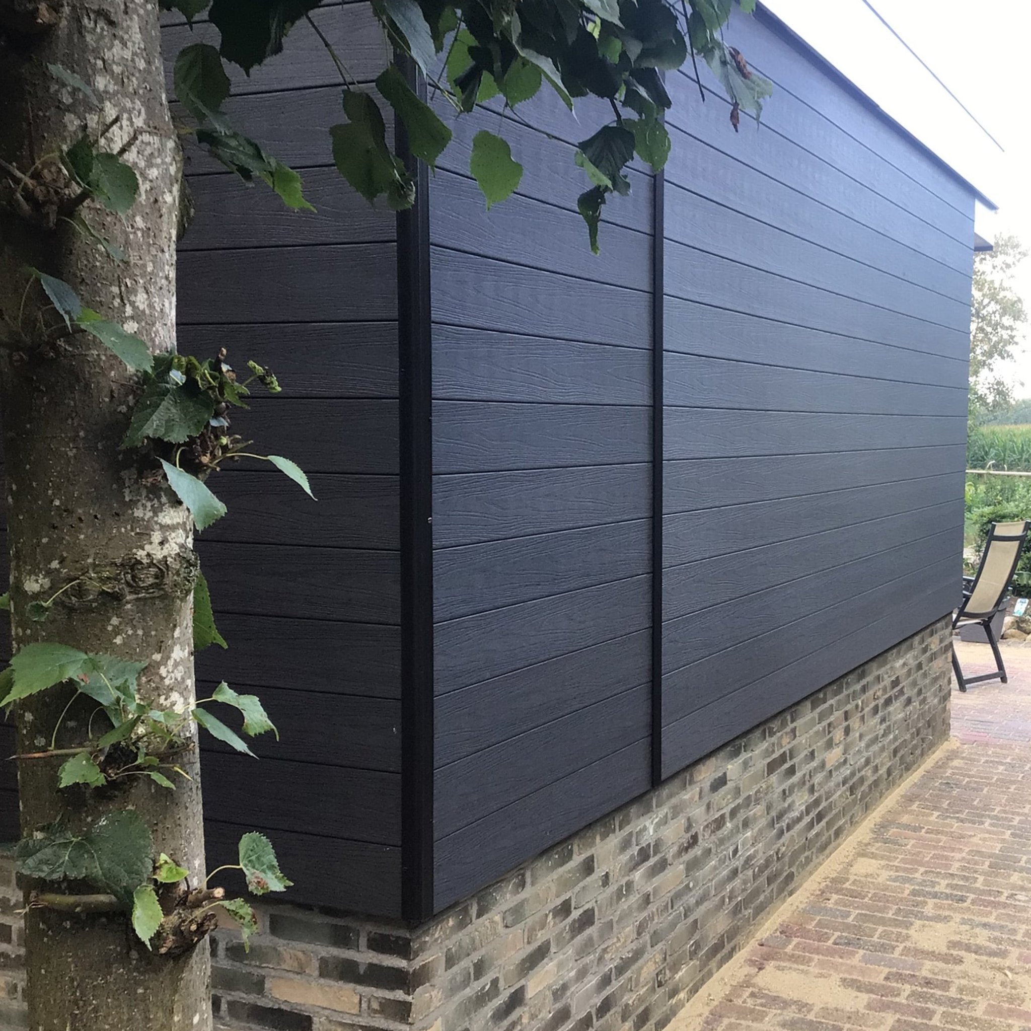 Traditionele zwarte gevelbekleding kopen? Bestel op Compoziet.com